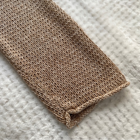 Eddie Bauer | Sweaters | Eddie Bauer Ramie Cotton Blend Tankhaki Button ...